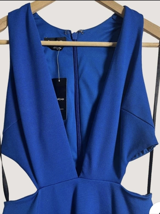 bebe | Dresses | Bebe Fierce Kids Deep V Plunge Side Cutout Onepiece ...